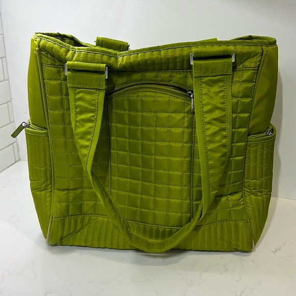 lug | Bags | Lug Travelbaby Multi Pocket Quilted Bag Retails 2000 Lime ...
